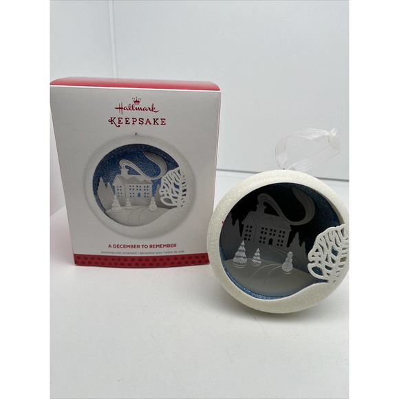 Hallmark | Holiday | Hallmark Ornament 23 A December To Remember ...